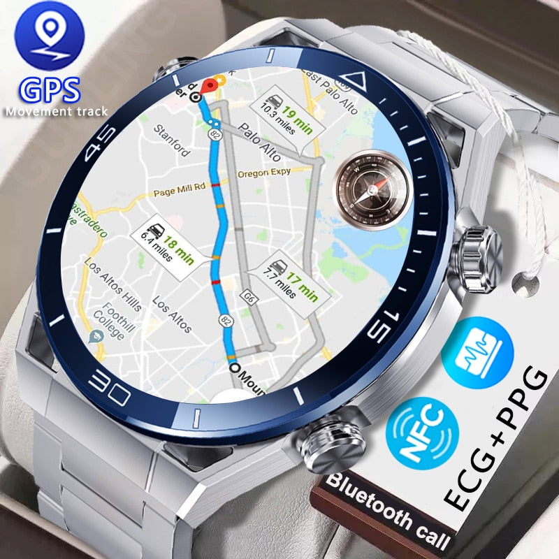 2023 New NFC ECG+PPG Bluetooth Call Smartwatch GPS Tracker – Olevs-us.com