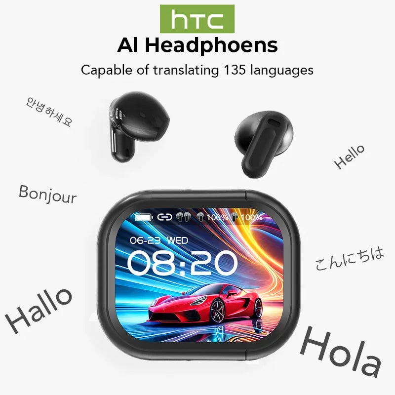 HTC NE20 SmartVoice™ – AI Translator & Sport Earbuds – Olevs-us.com