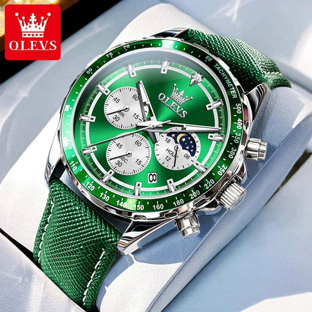OLEVS Emerald Royale® – Signature Prestige Watch – Olevs-us.com