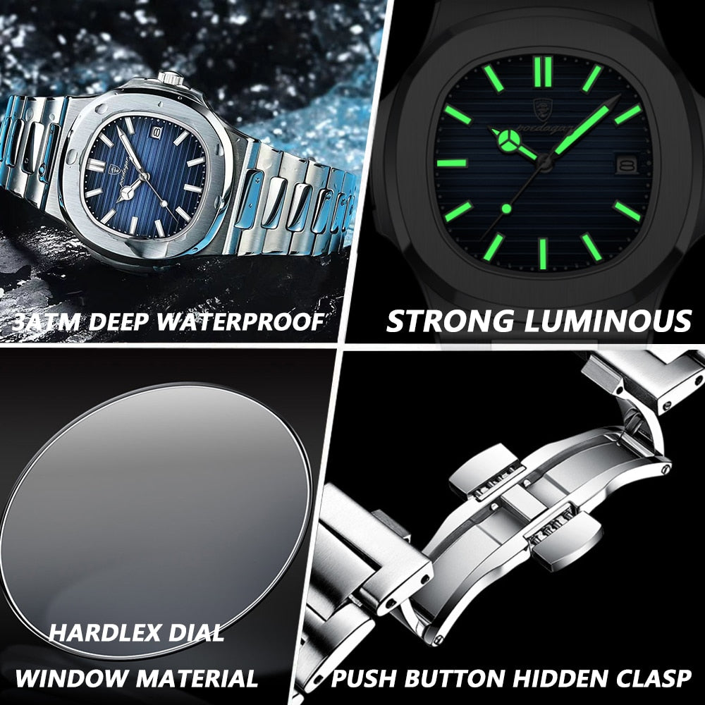 POEDAGAR 613 Luxury Watch – Olevs-us.com