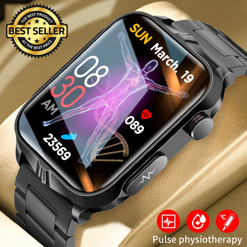 2025 New For Rolex Smartwatch Men Compass GPS Track Watches Amoled Alw ...