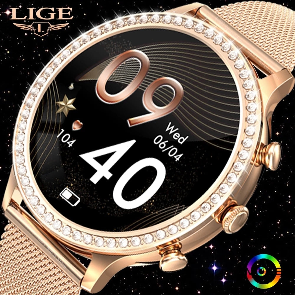 LIGE Fashion Smart Watch For Lady – Olevs-us.com